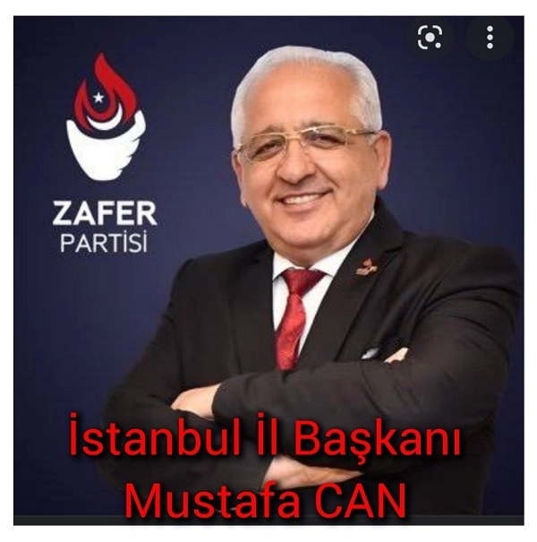 KAPTAN MUSTAFA CAN ZAFER PARTİSİ İSTANBUL İL BAŞKANI OLDU